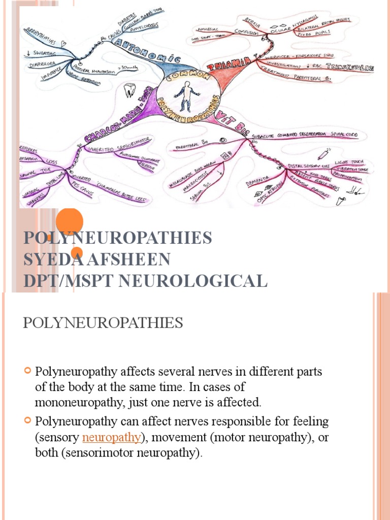 Overview of Polyneuropathies and Causes | PDF | Peripheral Neuropathy ...