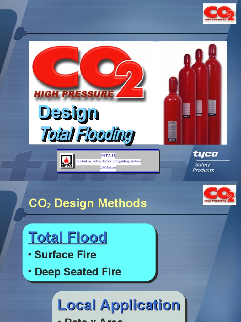 4a-Design-Total Flooding | PDF | Carbon Dioxide | Ventilation ...