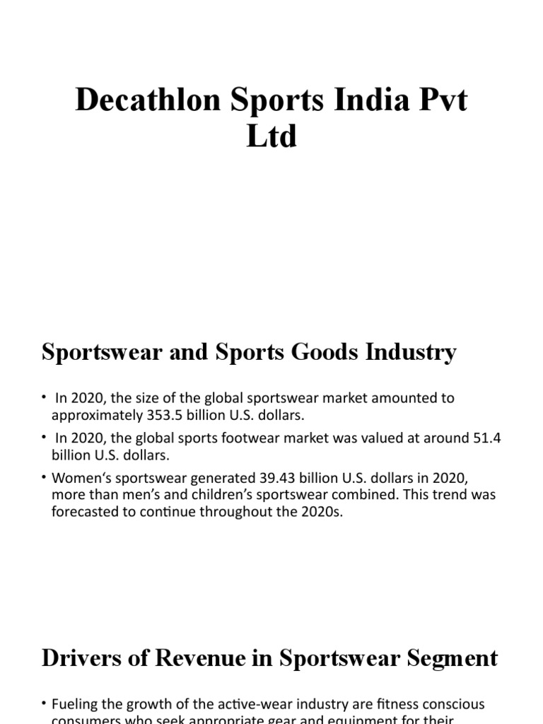 Decathlon Company & Industry Brief | PDF | Consumer Goods | Sports