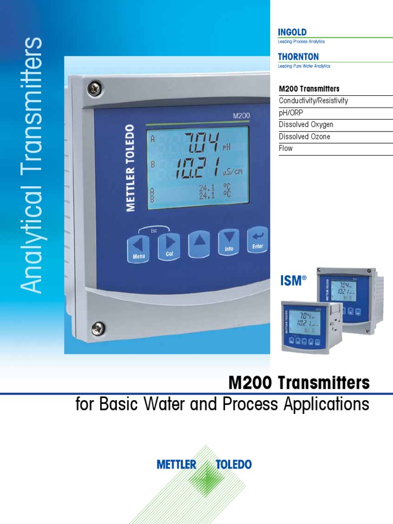 For Basic Water and Process Applications: M200 Transmitters | PDF ...