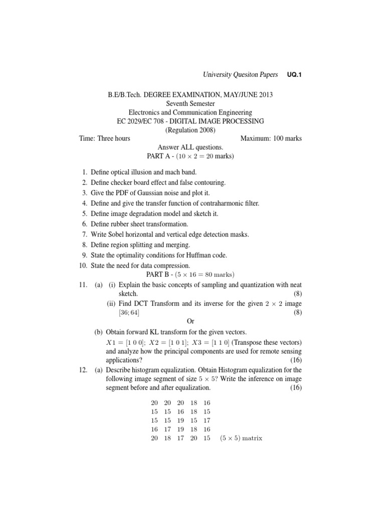 Digital Image Processing Title | PDF | Data Compression | Image Segmentation