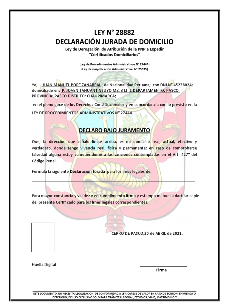 Decla Jura Domi | PDF