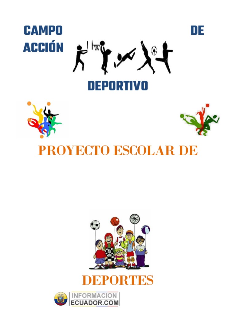 Proyecto Escolar: Deportes y Salud | PDF | Deportes de equipo | Deportes