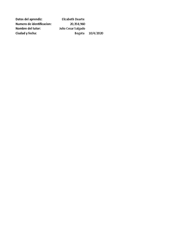 Elizabeth Duarte | PDF | Bebida | Fluidos corporales