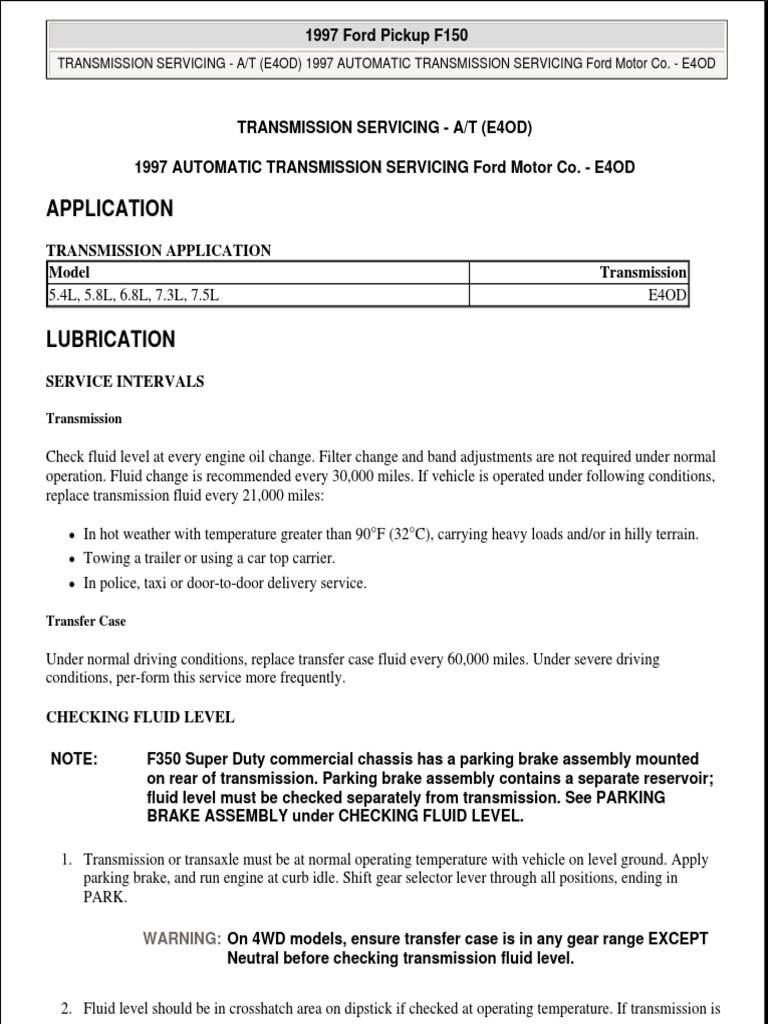At Service E40d | PDF | Automatic Transmission | Transmission (Mechanics)
