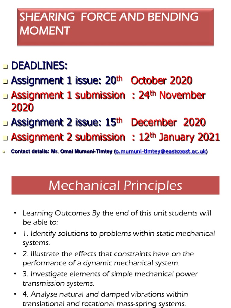 Mechanical Principles | PDF | Deformation (Engineering) | Elasticity ...