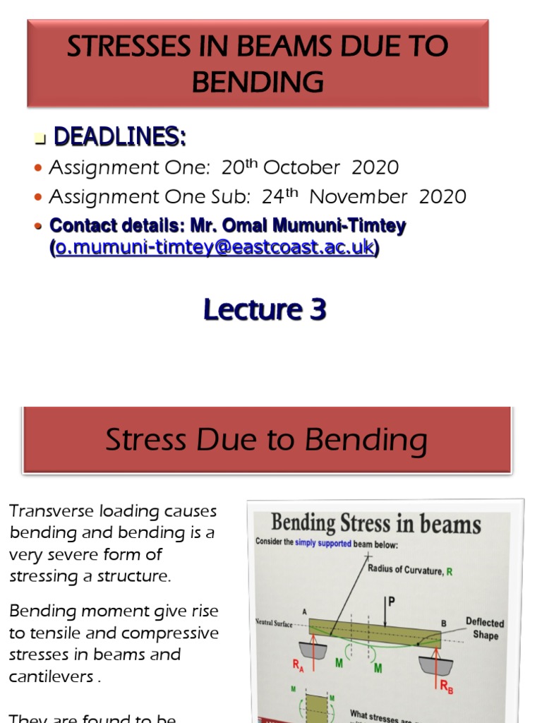 Mechanical Principles | PDF | Bending | Beam (Structure)