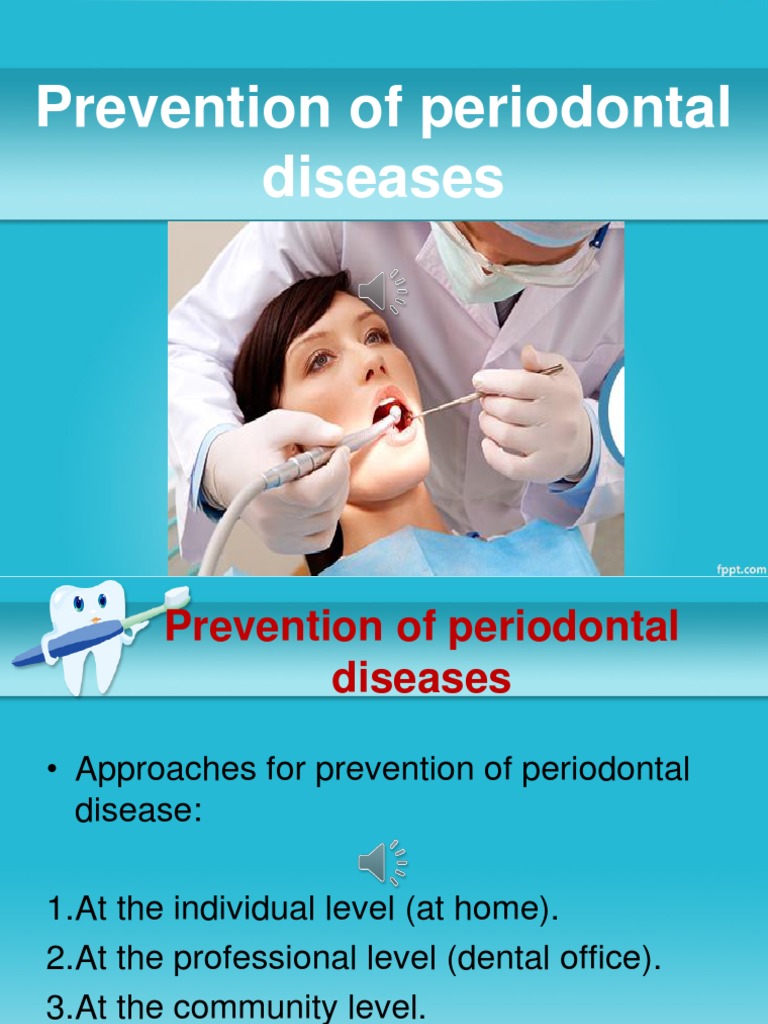7 Prevention of Periodontal Disease | PDF | Periodontology | Toothbrush