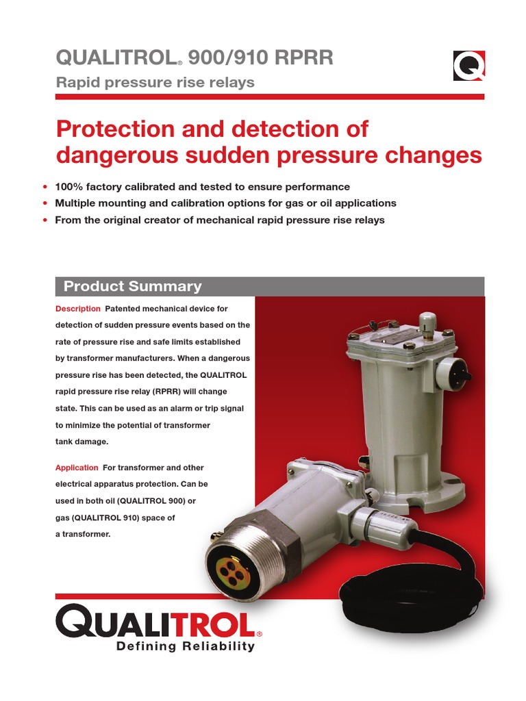 Protection and Detection of Dangerous Sudden Pressure Changes | PDF ...