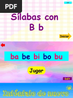 Lección Burro, Letra B Método Matte | PDF