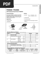 Fdp6030Bl/Fdb6030Bl: N-Channel Logic Level Powertrench Mosfet | PDF ...