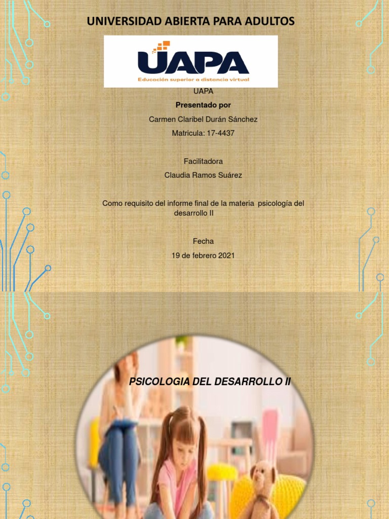 PORTAFOLIO Psicologia Del Desarrollo II | PDF | Adultos | Vejez