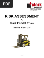Forklift Operator Evaluation Form | PDF | Forklift | Manufactured Goods
