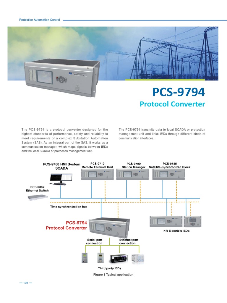 Protocol Converter NR PCS 9794 | PDF | Scada | Networks