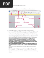 Las Partes de Word 2025 | PDF | Ventana (informática) | Microsoft Word