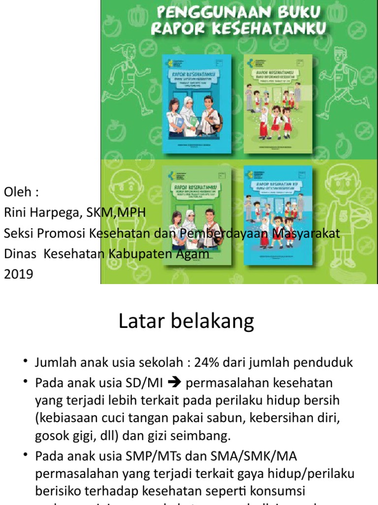 Buku Rapor Kesehatan Ku | PDF