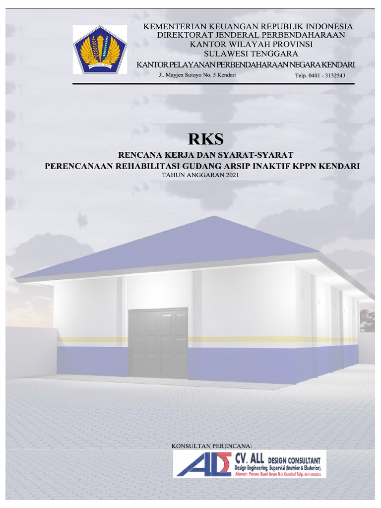 RKS Dan Spesifikasi Teknis | PDF