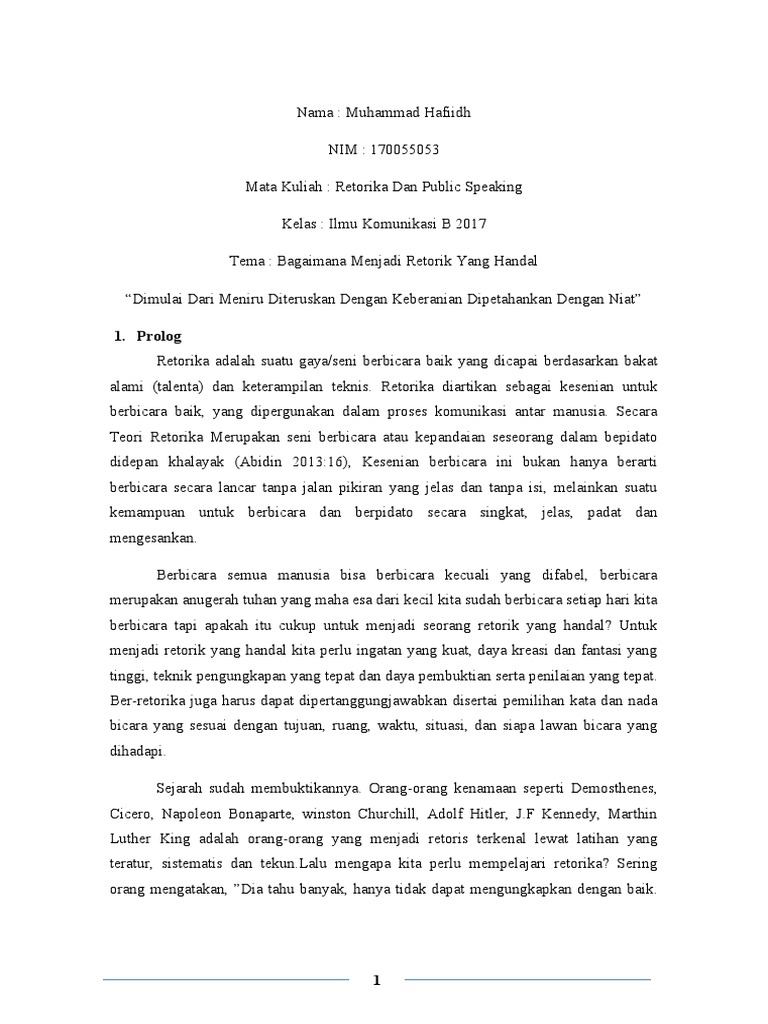 Retorik Handal | PDF