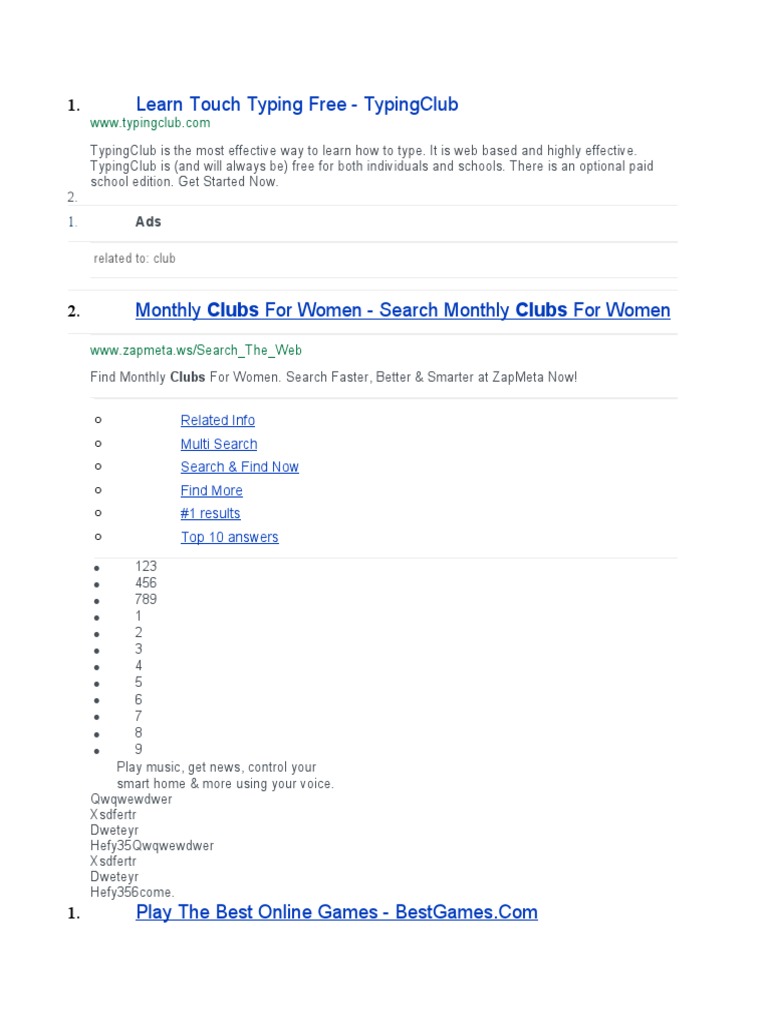 Learn Touch Typing Free - Typingclub: Related To: Club | Download Free ...