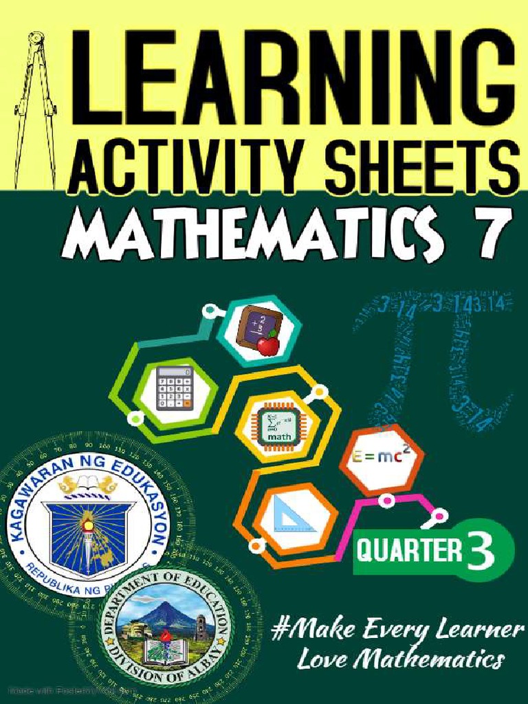 Math 7 LAS Quarter 3 | PDF | Line (Geometry) | Angle