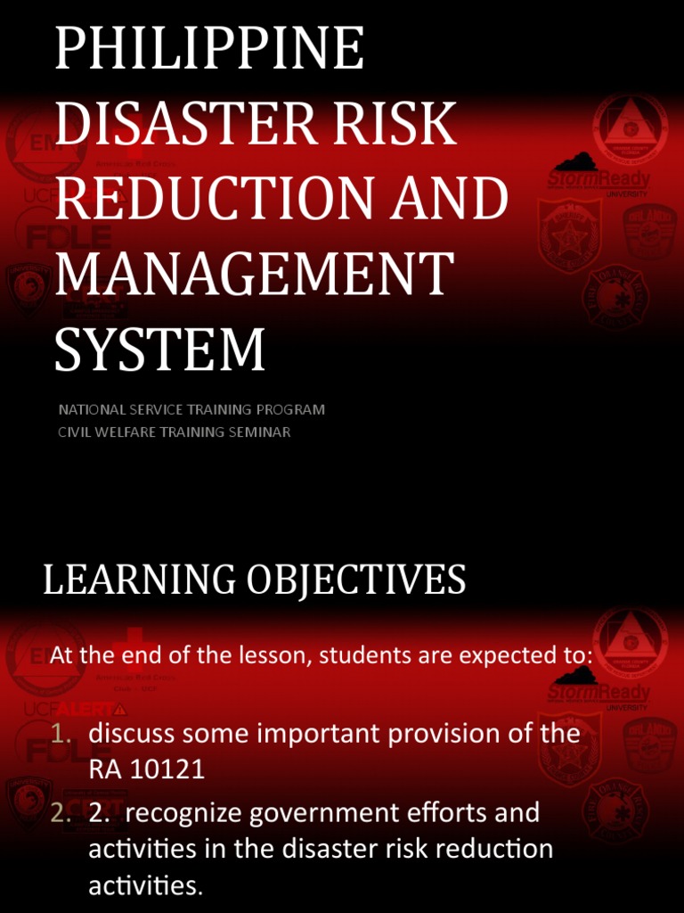 Philippine Disaster Risk Reduction and Management System | PDF ...