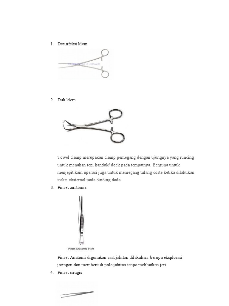 Desinfeksi Klem | PDF