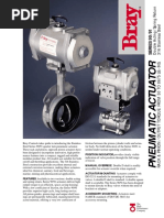 Catalogo Actuador Bray | PDF | Valve | Actuator