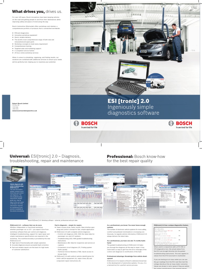 ESI (Tronic) 2.0: Ingeniously Simple Diagnostics Software | PDF ...