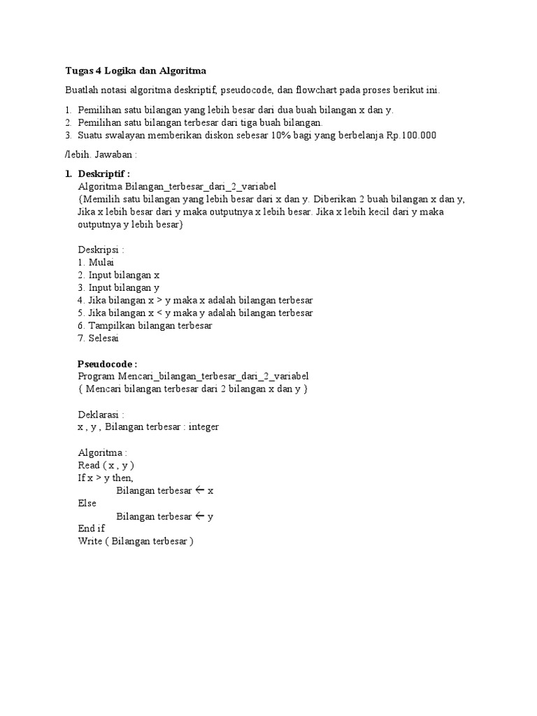 Tugas Algortima | PDF