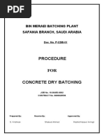 Concrete Batching Plant Inspection Checklist PDF | PDF | Concrete ...