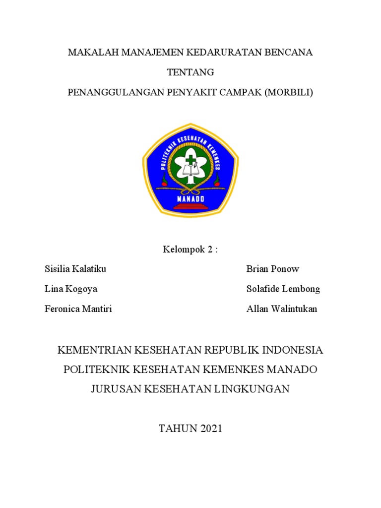 Makalah Kel. 2 Manajemen Kedaruratan Bencana | PDF