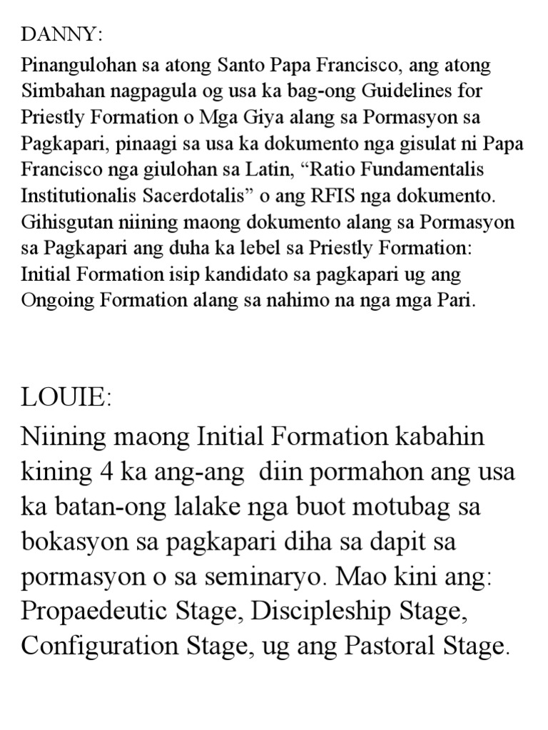 Revised Script For Video Presentation | PDF