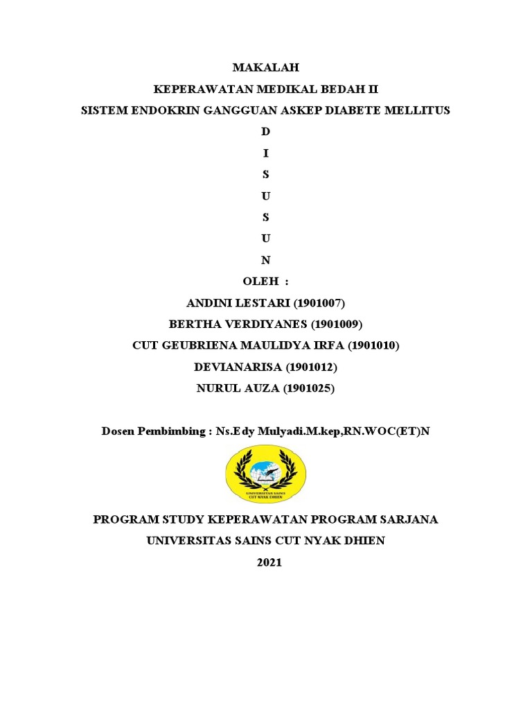 Makalah KMB DM | PDF