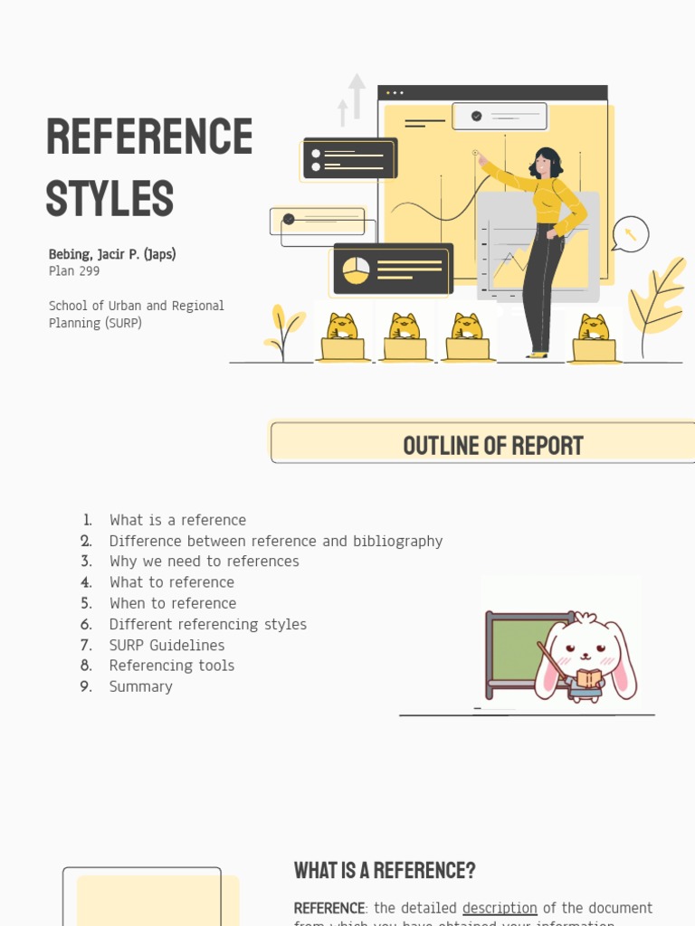 Reference Styles 101 (Jacir Bebing) | PDF | Citation | Written ...