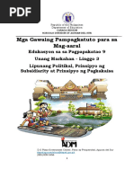 EsP 9 Quarter 1, Week 3 | PDF