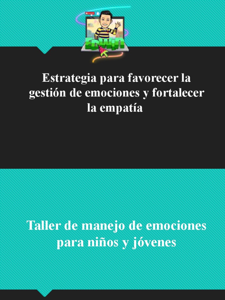 Taller Emociones Pdf Ira Las Emociones