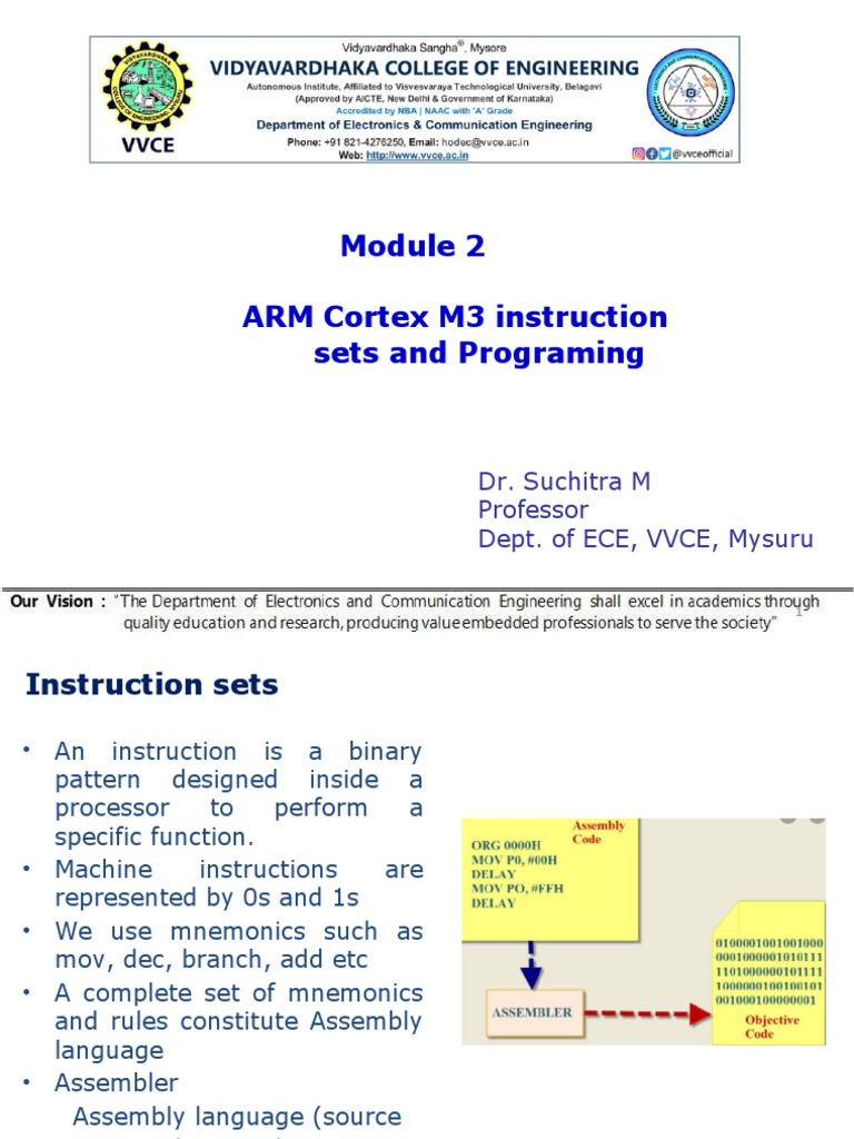 Module 2 (Part 1) | PDF | Arm Architecture | Assembly Language Module 2 (Part 1) | PDF | Arm Architecture | Assembly Language