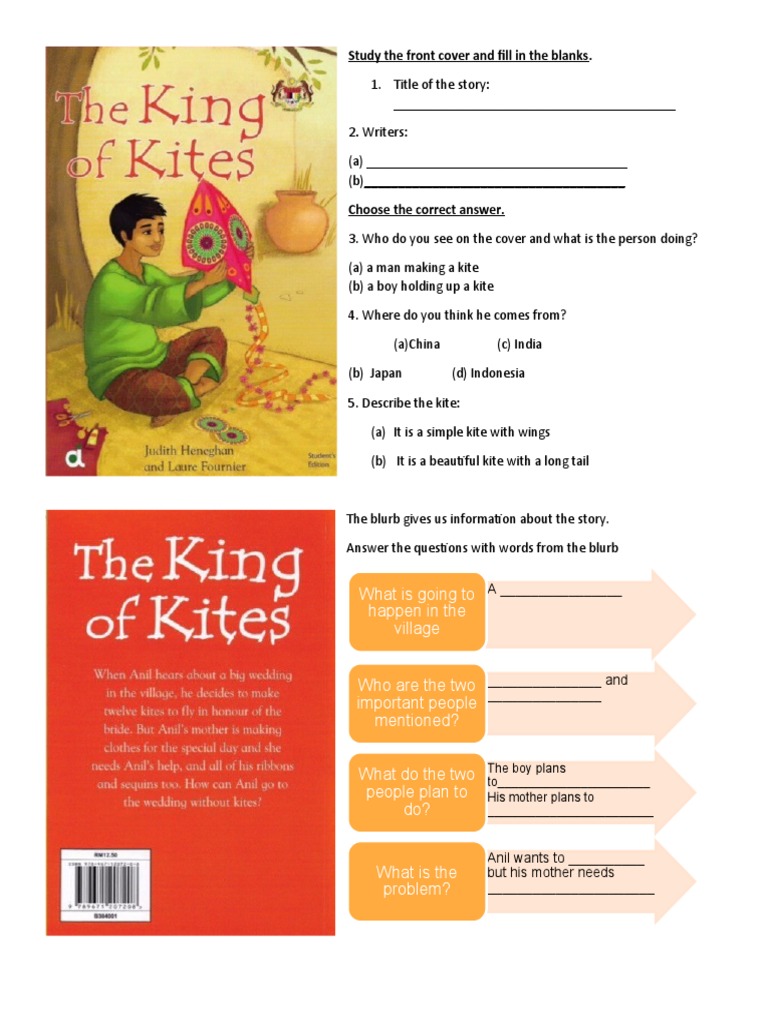 King of Kites Lesson 1 Worksheet | PDF