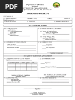 DepEd Form 6: Leave Application Guide | PDF | Sick Leave | Parental Leave