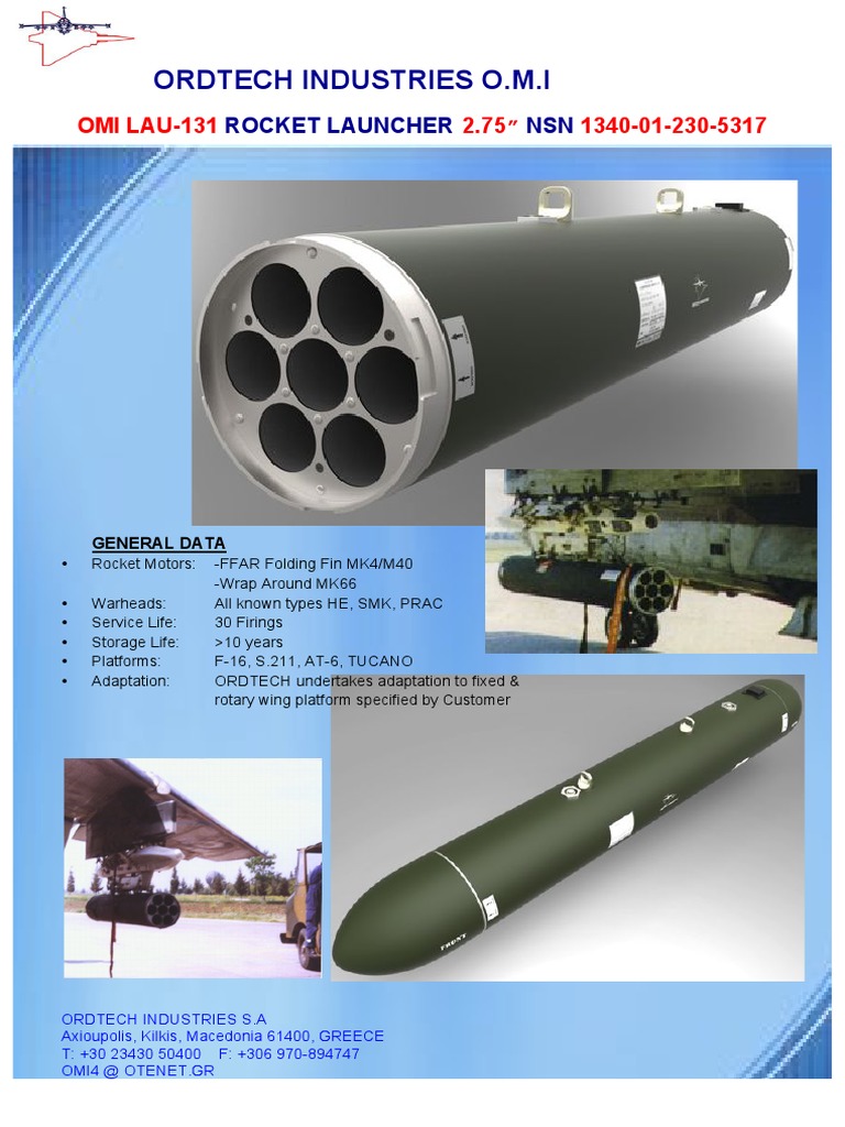 Brochure Lau-131 Ordtech | PDF