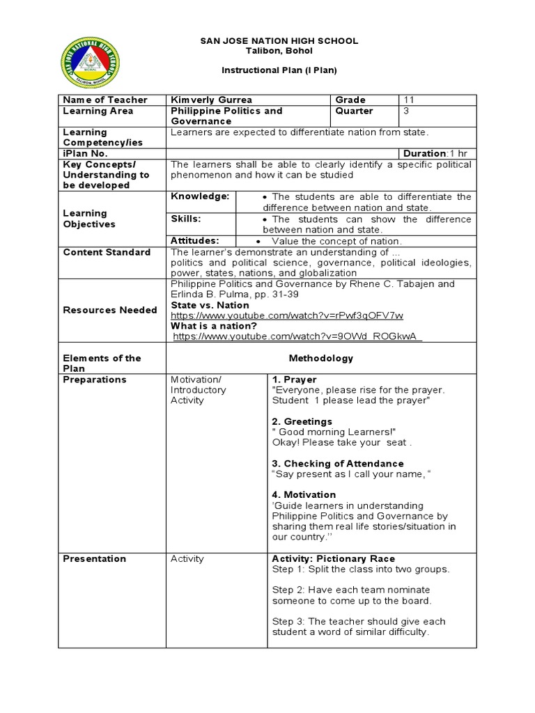 PPG Cot Iplan | PDF | Concept | Learning