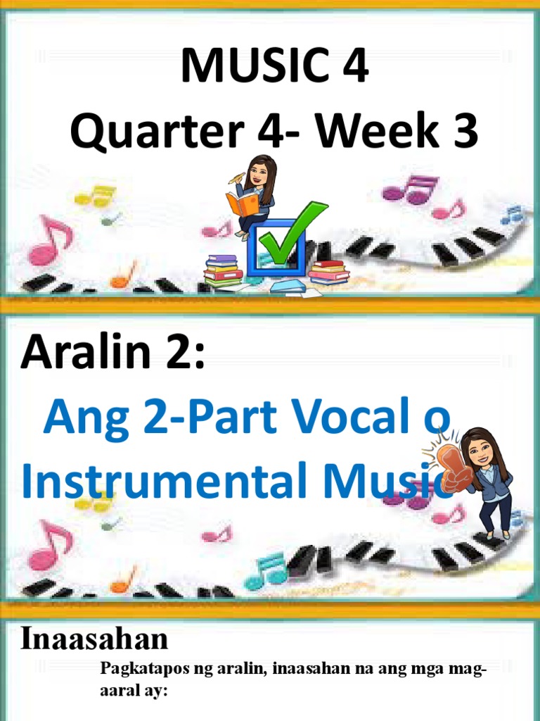 MUSIC 4-Q4-Week 3 | PDF