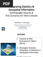 Ground Shaking Hazard Map West Valley Fault | PDF | Metro Manila | Structural Geology