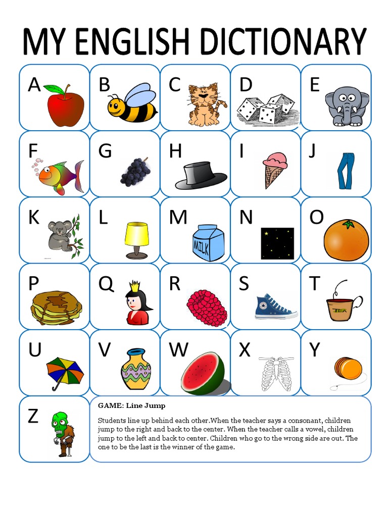 My English Alphabet | PDF