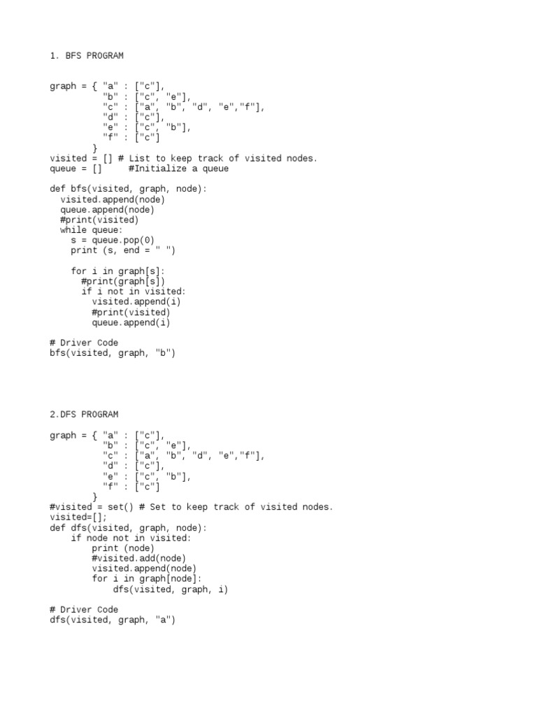 Lab Programs. | PDF | Combinatorics | Applied Mathematics