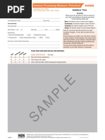 SPM-2 Child (Home Form 5-12 Years) | PDF