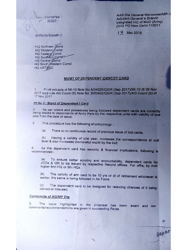 Depend I - Card | PDF