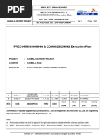 Pre Commissioning Procedure Draft | PDF | Pipe (Fluid Conveyance ...