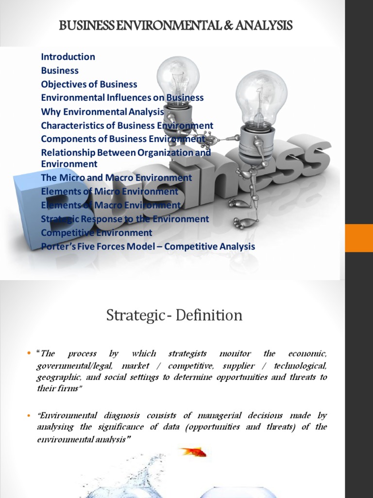 Business Environmental & Analysis | PDF | Competition | Economics