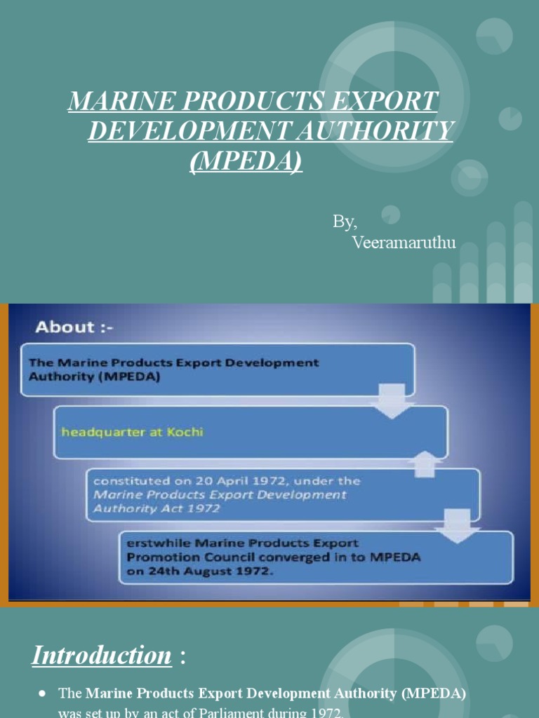 Marine Products Export: Development Authority (Mpeda) | PDF | Aquaculture | Seafood